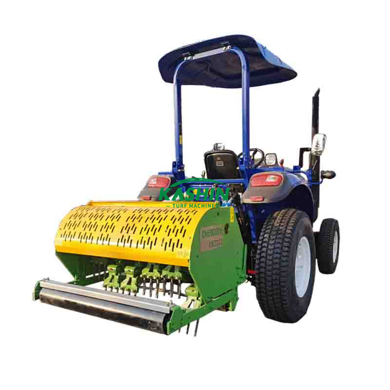 China DK160 tractor 3-point-link turf aerator for golf course ...