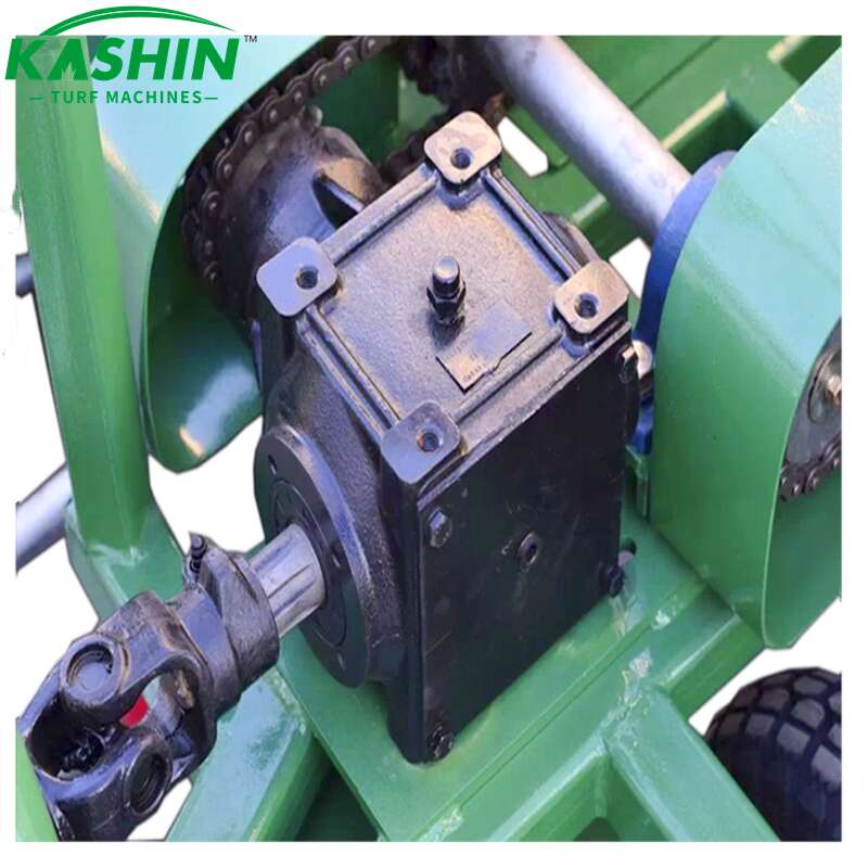 China TVC83 tractor 3-point-hitch 3-gang Verticutter for golf course ...